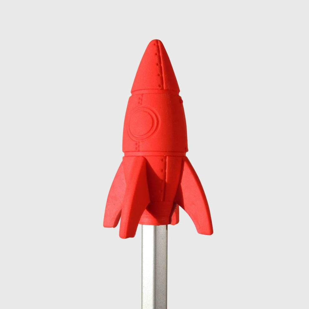 Moon Walk Erasers, Astronaut & Rocket Eraser and Pencil Set