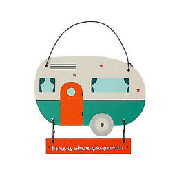 Campervan Caravan Holiday Hanging Sign Gift