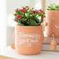 Sitting Plant Pot Friends - Blooming Great Mum - If Friends Were Flowers
